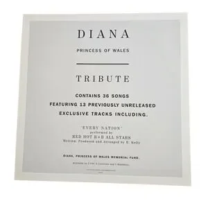 Art | Diana Princess Of Wales Tribute 12x12 Double Sided Album Flat ...